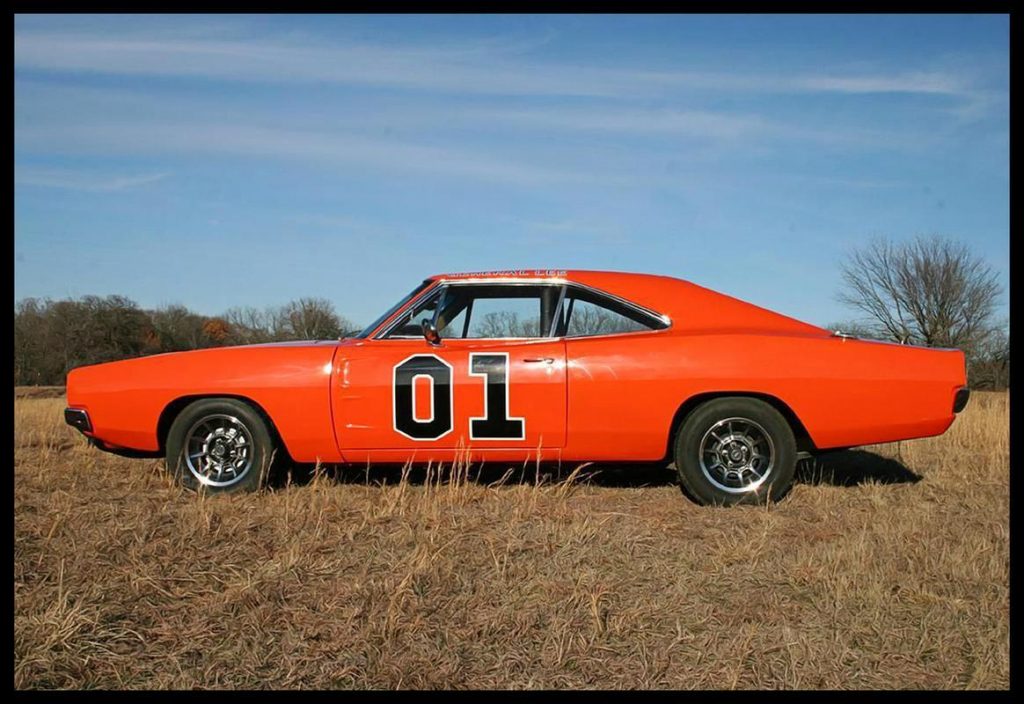 doh Single canvas rectangle general lee - the dukes of hazzard 00591 ...