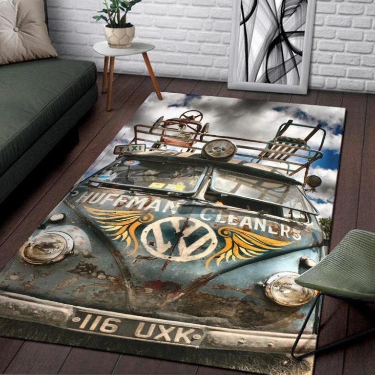 campervan rug volkswagen camper van 02741 - Rustypod Store