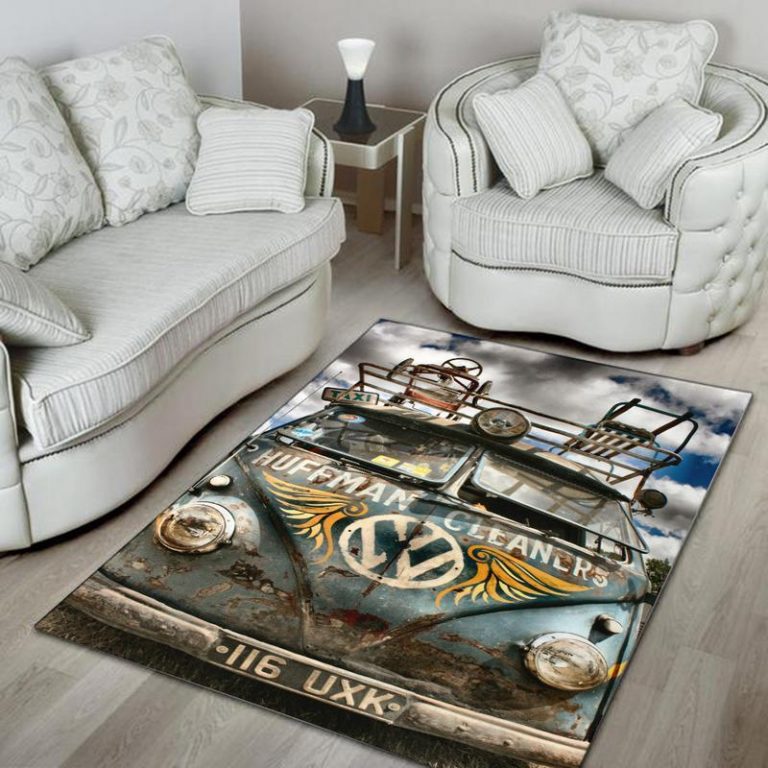 campervan rug volkswagen camper van 02741 - Rustypod Store