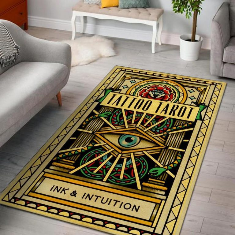 tattoo tarot rug 05767 - Rustypod Store