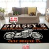 personalized motorcycle service rug 05771 - Rustypod Store