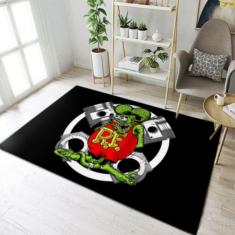 Rat fink round mat 07377 - Rustypod Store