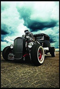 hot rod canvas - Rustypod Store
