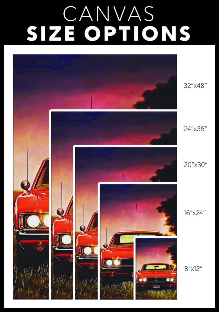 General lee car canvas wrap - Rustypod Store