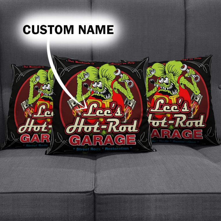 Rat fink round mat 07377 - Rustypod Store