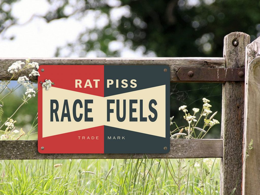 Rat Rod Speed Parts | hot rod Printed Metal Sign 08555 - Rustypod Store
