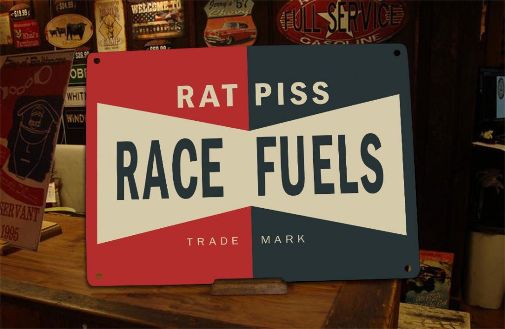 Rat Rod Speed Parts | hot rod Printed Metal Sign 08555 - Rustypod Store