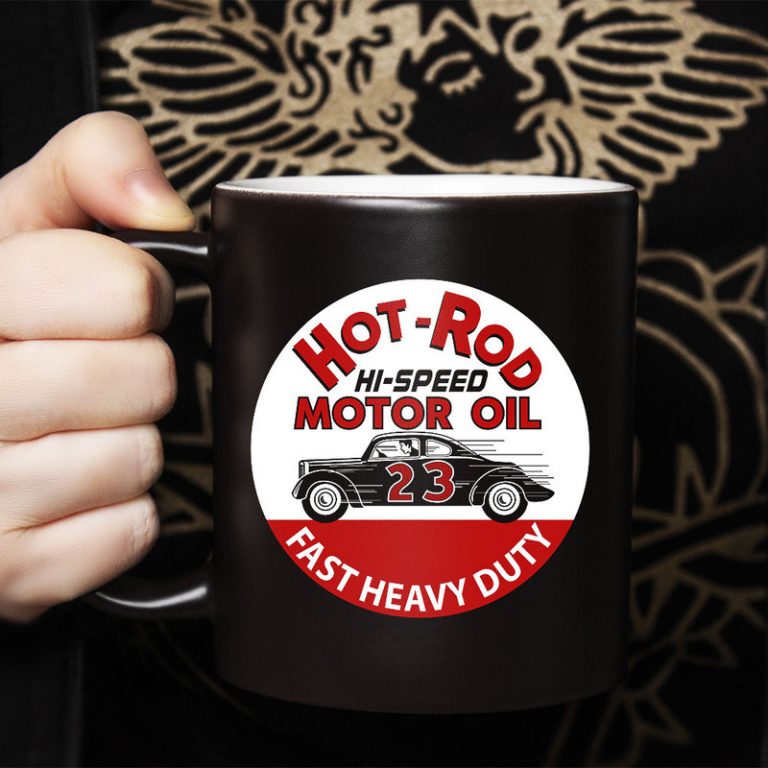 HOT ROD MOTOR OIL Street Vintage mug 08623 - Rustypod Store