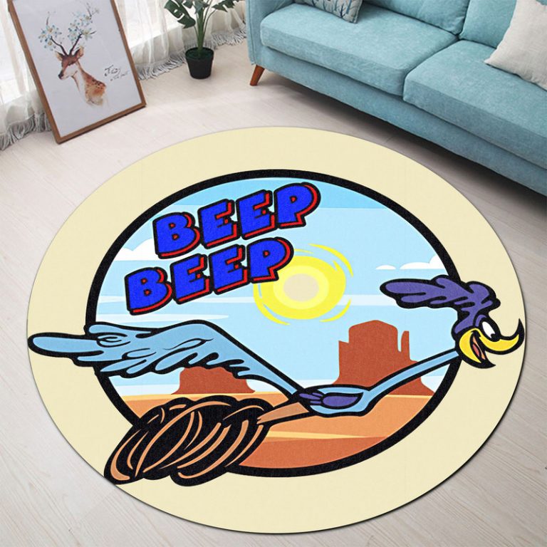 RAT ROD HOT ROD round mat 09306 - Rustypod Store
