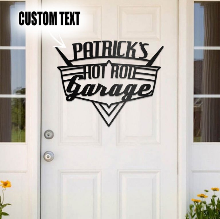 personalized workshop | hot rod | speed shop | garage CNC metal sign ...