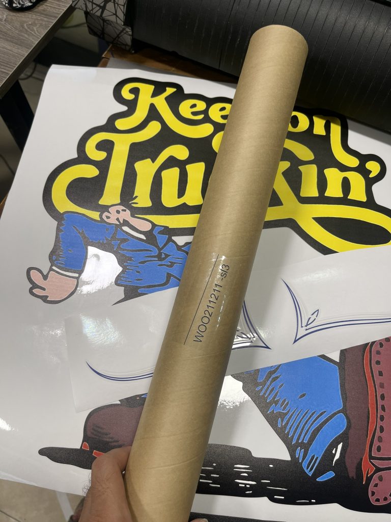 Keep on trucking sticker 10902 - Rustypod Store