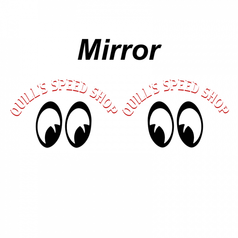 2 pcs personalized COOL EYES HOT ROD set 02 vinyl stickers 09825 ...