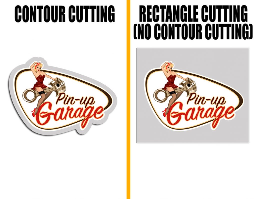 2 pcs personalized pin-up garage | hot rod garage | vintage | door ...