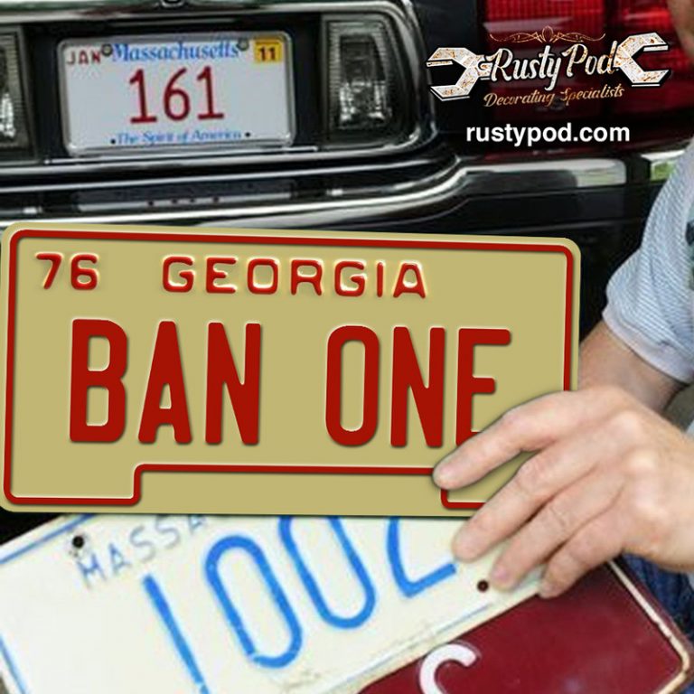hot rod | Smokey and the Bandit | muscle car | ban one license plate ...