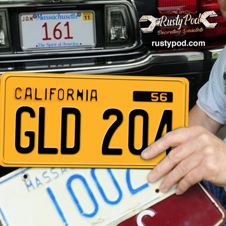 hot rod | american graffiti | falfa 55 chevy | GLD 204 license plate ...
