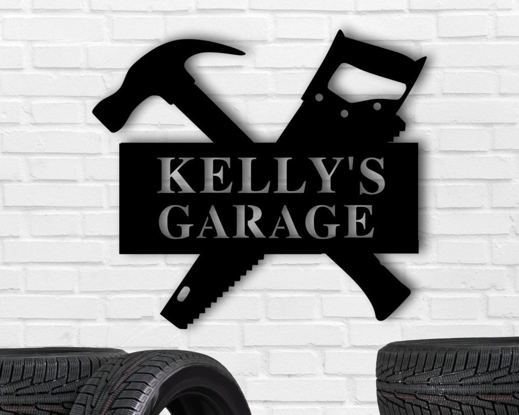 Personalized garage Decormens Garage Sign - Rustypod Store