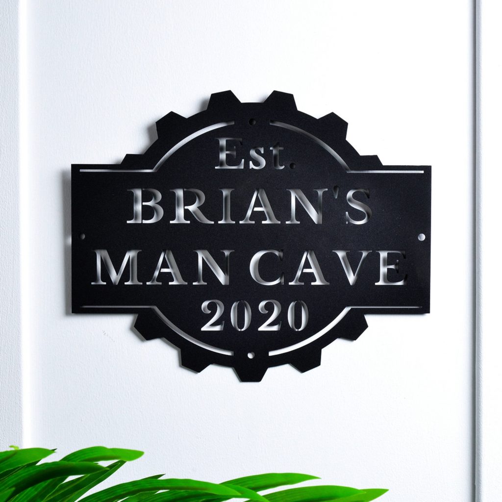 Garage Sign Personalized,garage Decor,mens Garage Sign Laser Cut Metal ...