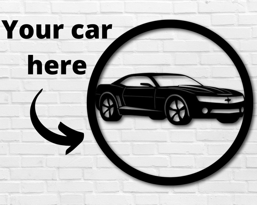 Custom Car Metal Sign, Personalized Car Sign, Car Garage Sign, Father's ...