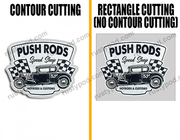 personalized drag racing garage lettering vinyl sticker 10396 ...