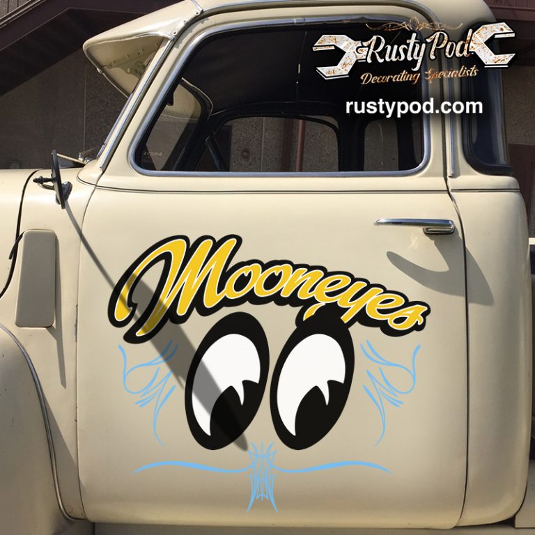 mooneyes hot rod vinyl sticker 10416 - Rustypod Store