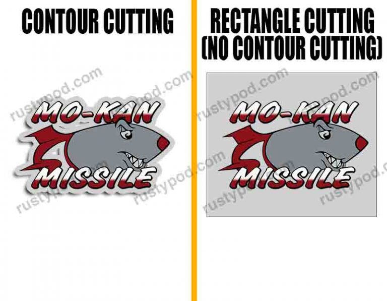 personalized mo kan missile lettering vinyl sticker 10468 - Rustypod Store
