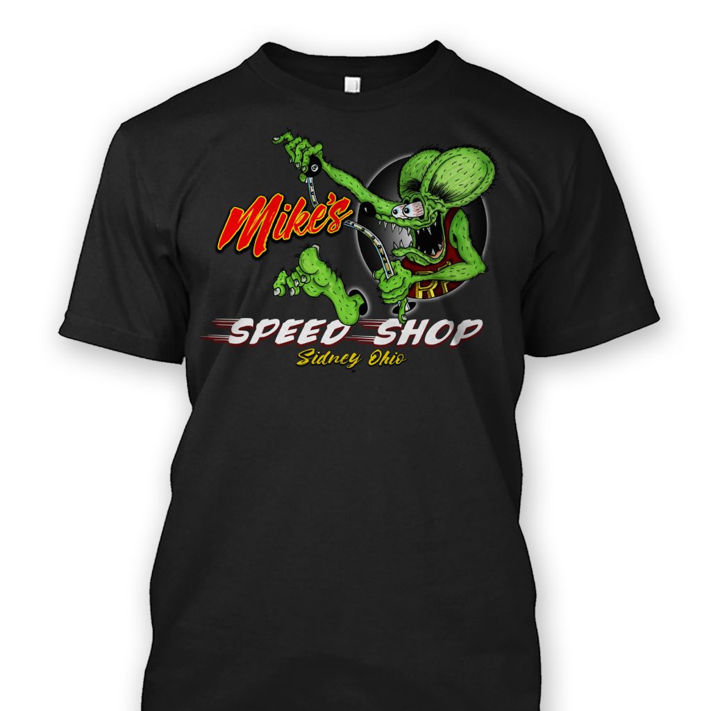 personalized rat fink lettering vinyl sticker 10723 - Rustypod Store