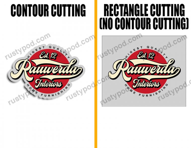 Personalized vintage garage lettering vinyl sticker 10778 - Rustypod Store