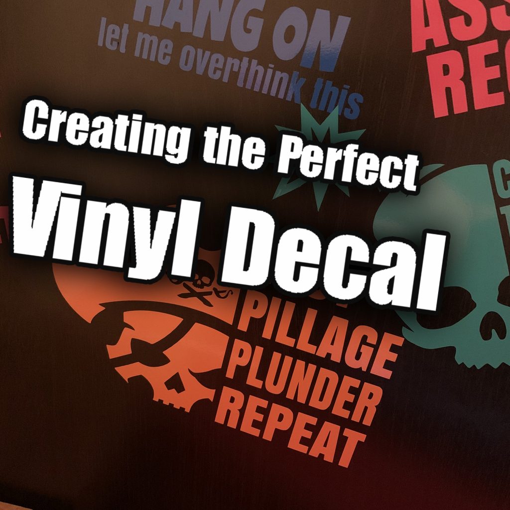 How to Create Your Own Vinyl Lettering Decal - Rustypod Store