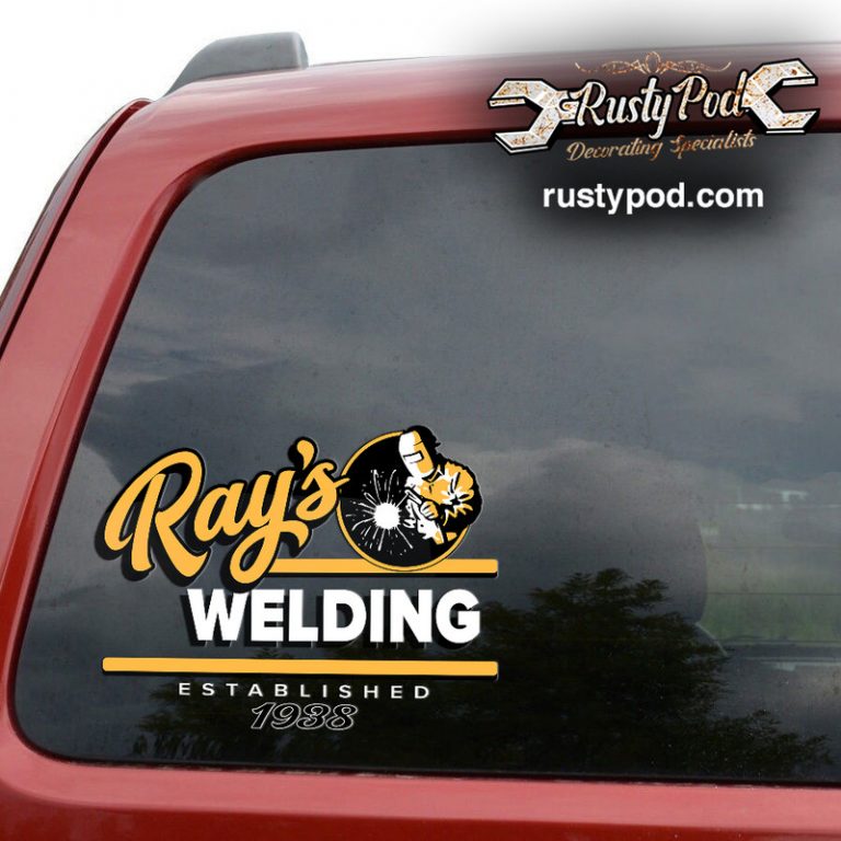 personalized welding sticker 11024 - Rustypod Store