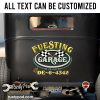 personalized hot rod garage sticker 11027 - Rustypod Store