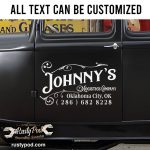 personalized company name trucking company logistic company sticker ...