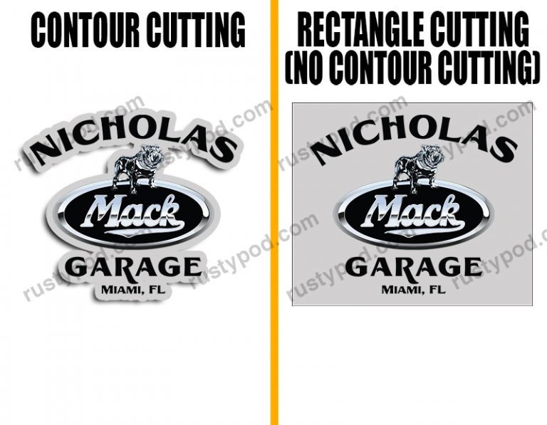 personalized mack truck emblem sticker 11277 - Rustypod Store