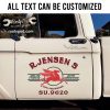 Personalized VINTAGE MOBIL GAS sticker 11383 - Rustypod Store