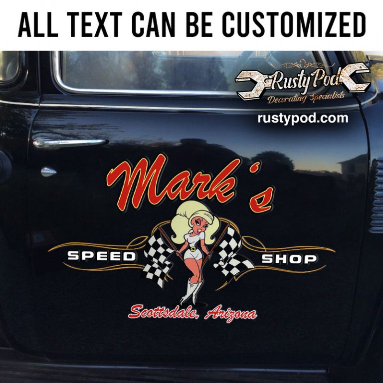Personalized CRAFTSMAN TOOLS lettering sticker 11421 - Rustypod Store