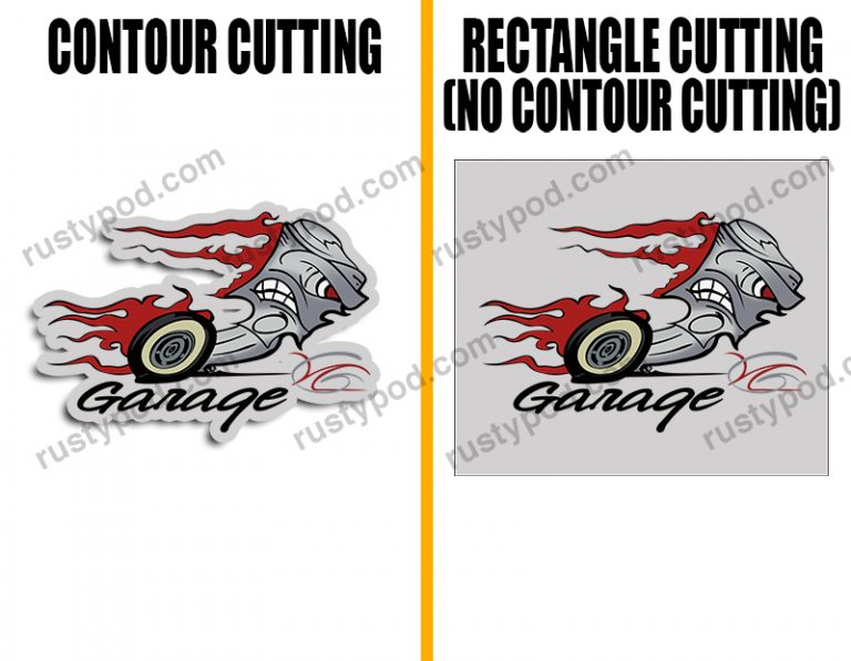 Personalized angry piston lettering sticker 11560 - Rustypod Store