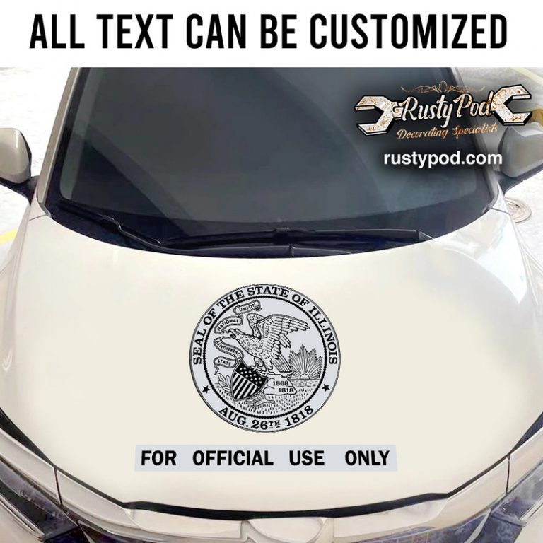 Michael myers car lettering sticker 11570 - Rustypod Store