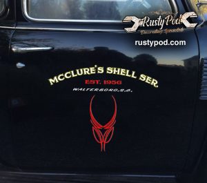 2 pcs personalized pinstripe | hot rod garage | lettering | speed shop ...