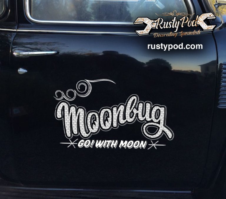 moonbug go with moon sticker 11115 - Rustypod Store