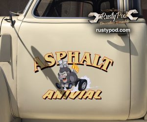 Personalized animal engine sticker 11672 - Rustypod Store