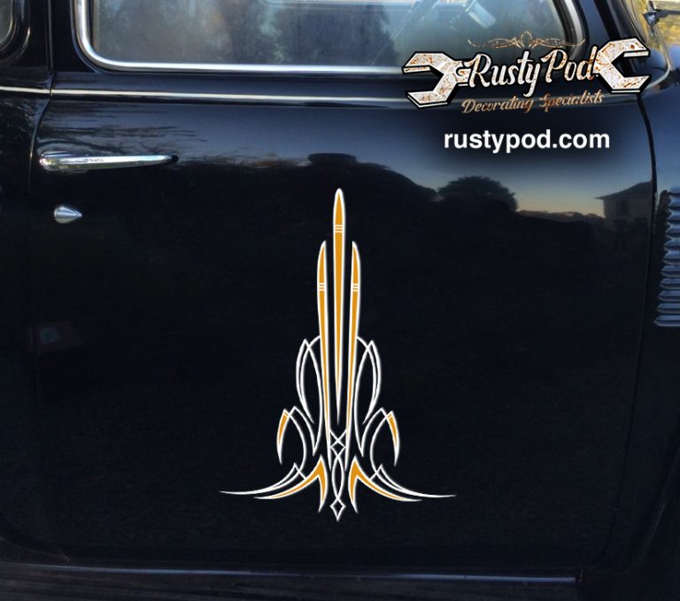 art for bonet multicolor pinstriping sticker 12052 - Rustypod Store