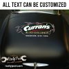 personalized garage lettering old school hot rod lettering sticker ...