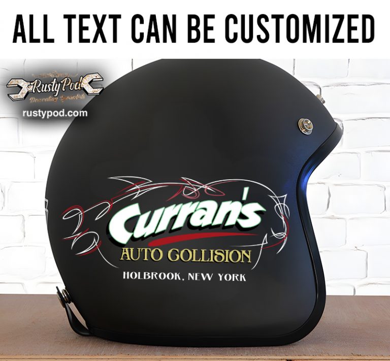 personalized garage lettering old school hot rod lettering sticker ...