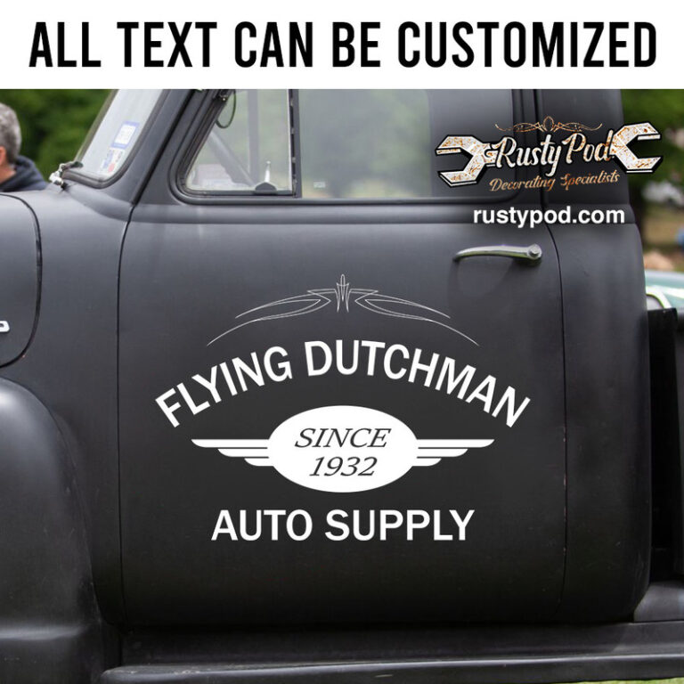 personalized automotive pinstriping lettering vintage truck lettering ...