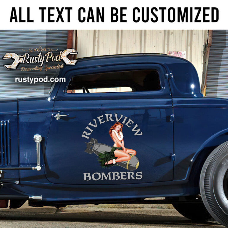 personalized nose art hand paint ww2 lettering pinup girl lettering ...
