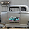 personalized towing truck door sign truck graphics us dot lettering ...