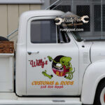 personalized rat fink lettering hand paint kustom kulture old school ...