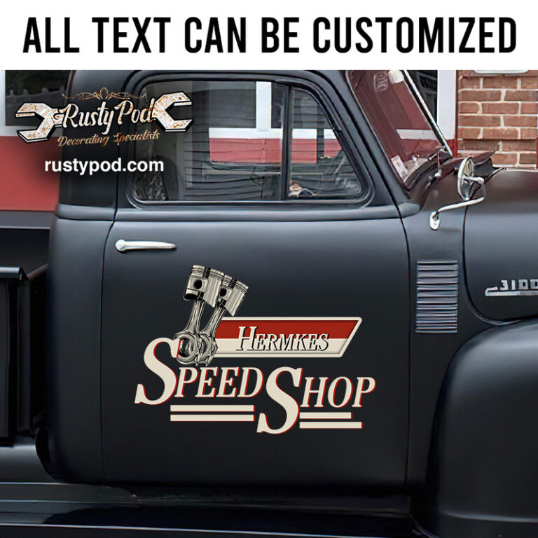 personalized piston speed shop lettering kustom kulture lettering old ...