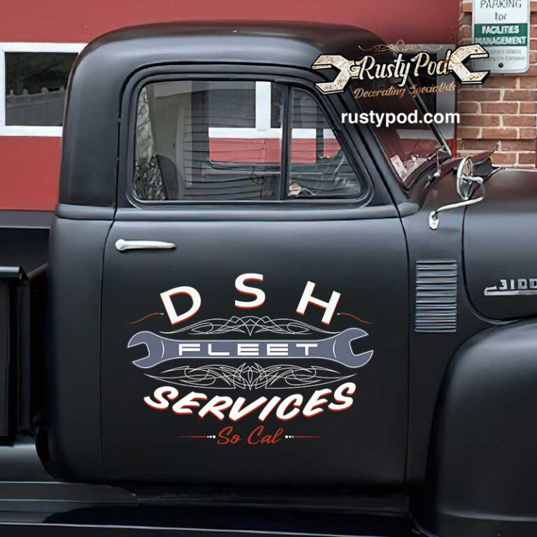 personalized pinstriping wrench hot rod sign rat rod lettering hand ...