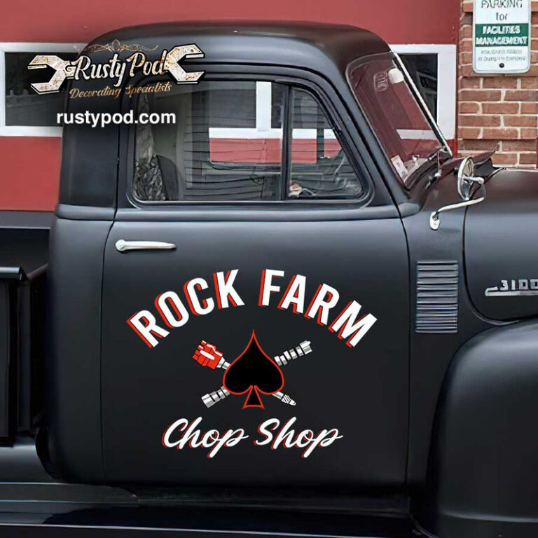 personalized camshaft and spark plug hot rod lettering ace door art ...