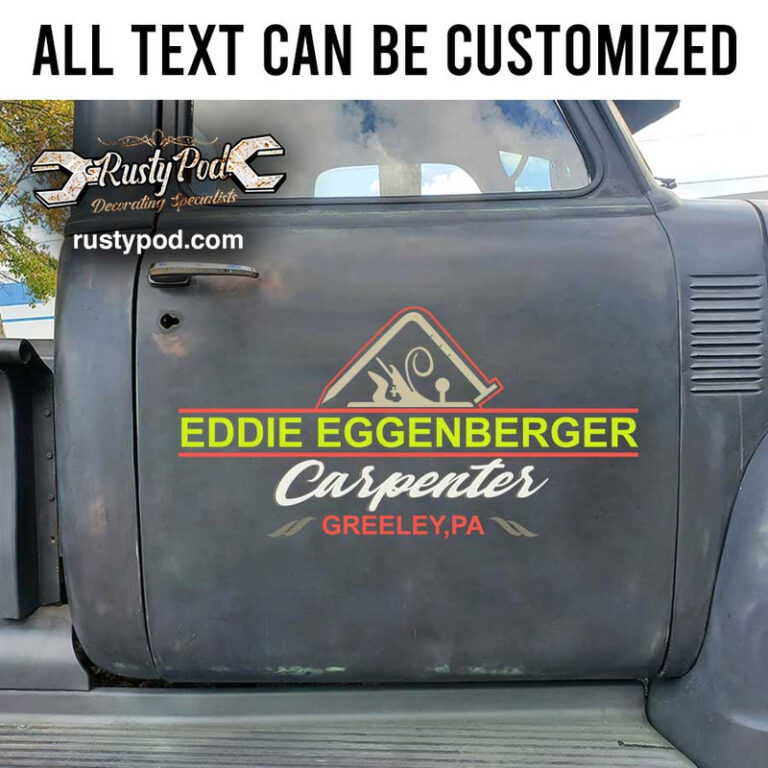 personalized carpenter lettering door sign logging company door sign ...